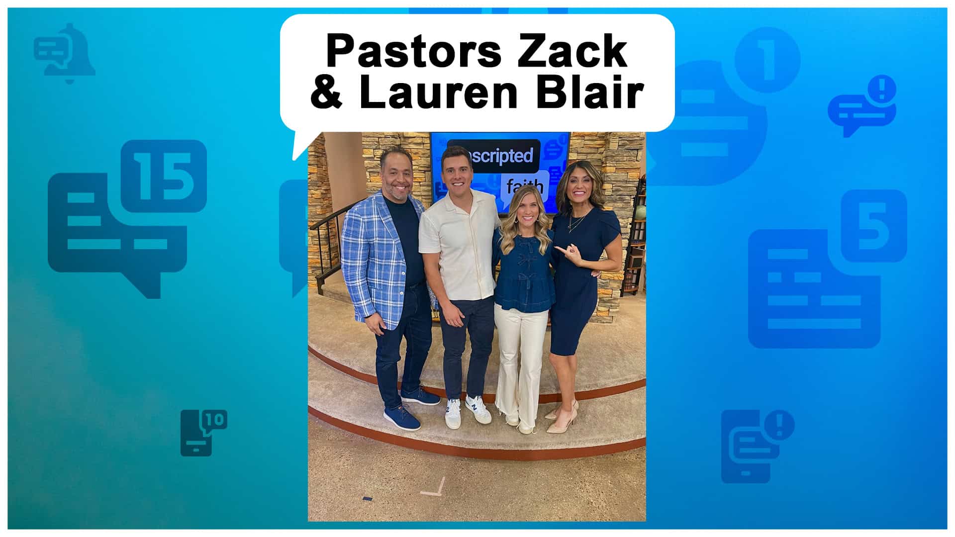 Unscripted Faith | CornerStone Television Network